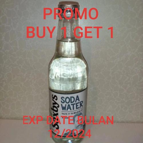 Jual saxbys soda water soft drink 330ml minuman air soda - 1 botol ...