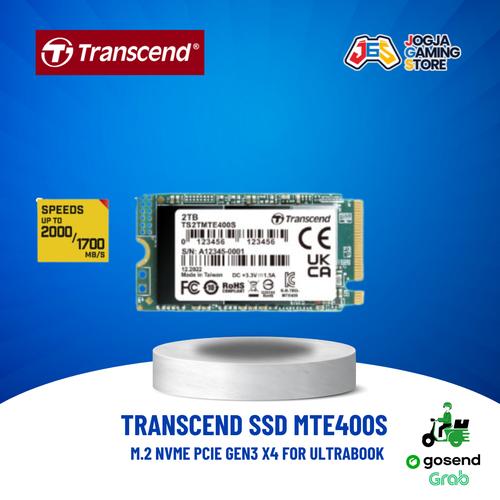 Promo Transcend SSD MTE400S M.2 NVMe PCIe Gen3 x4 for Ultrabook - 256GB Cicil 0% 3x - Kota ...