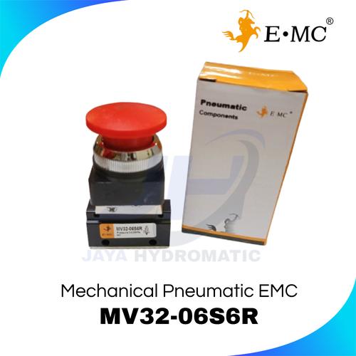 Jual Mechanical Valve EMC MV32 / MV32-06S6R Model push button drat 1/8 inch - Jakarta Barat ...
