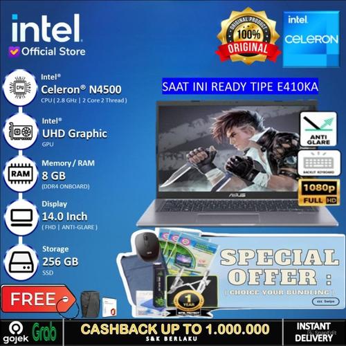 Promo ASUS Vivobook 14 A416MAO - Intel N4020 8GB 256GB SSD W10 14" FHD ...