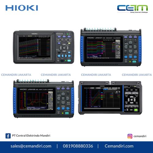 Jual Hioki LR8431-20, LR8432-20, LR8450-01 MEMORI Data Logger - LR8450 ...