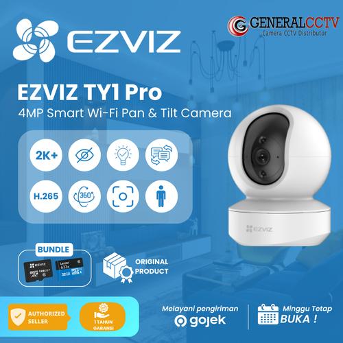 Jual EZVIZ TY1 PRO 4MP 2K+ PAN & TILT SMART HOME CAMERA - TY1 PRO ONLY ...