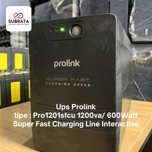 Jual Ups Prolink 1200Va /600Watt tipe: Pro1201sfcu - Unit Only - Kota ...