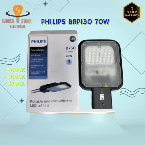 Jual Lampu Jalan LED PHILIPS BRP130 70W PJU Putih - 3000K WW - Jakarta ...