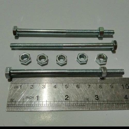 Jual Baut mur M10 x 100mm / baut mur 10mm x 10cm - Jakarta Barat ...