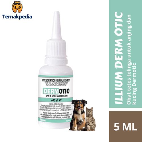 Jual Ilium Derm Otic 5 ml - Derm Otic - Repack ilium ear and skin Cat ...