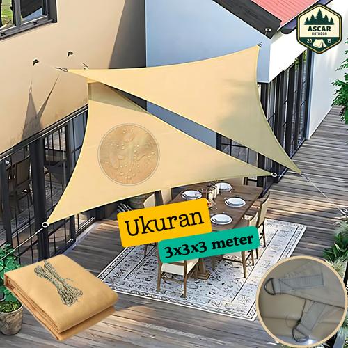 Jual Tenda Canopy Taman Canopy Segitiga Kanopi Taman Segitiga Cordura ...