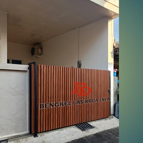 Jual Pagar wpc duma / Pagar wpc duma coh 50x50 C2 / pagar kombinasi wpc ...