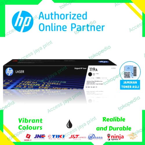 Jual Toner Hp 119A Black Color Original Cartridge - Hitam - Jakarta ...