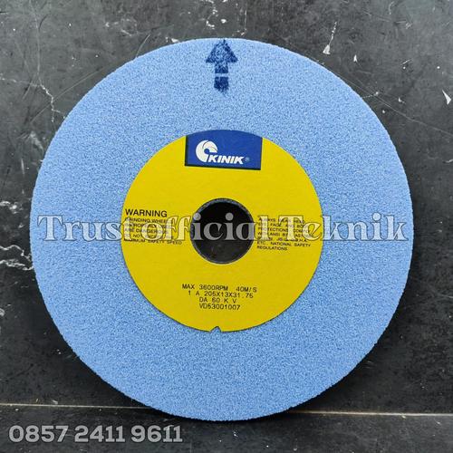 Jual KINIK Batu Gerinda Duduk Biru KINIK 8 Inch 205 x 13 x 31.75 Grit ...