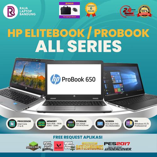 Jual Laptop HP ELITEBOOK / PROBOOK, Intel Core 15 / i7 RAM 8GB - 16GB ...