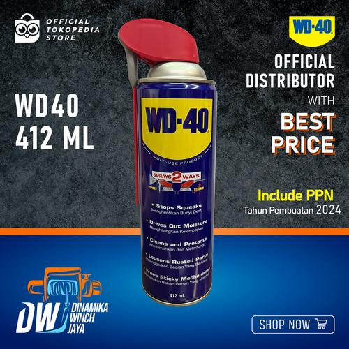 Jual WD 40/ PELUMAS ANTI KARAT WD40 412 ML (TERMURAH) - 333 ML - Jakarta Barat - Dinamika Winch ...