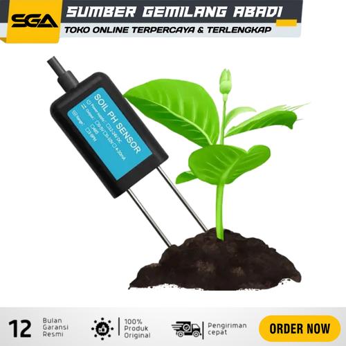 Jual RS485 Modbus soil pH transmitter garden soil tester PH detector ...