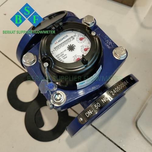 Jual WATER METER 2" INCH magnos TYPE LXLC DN 50 + kalibrasi - Jakarta ...