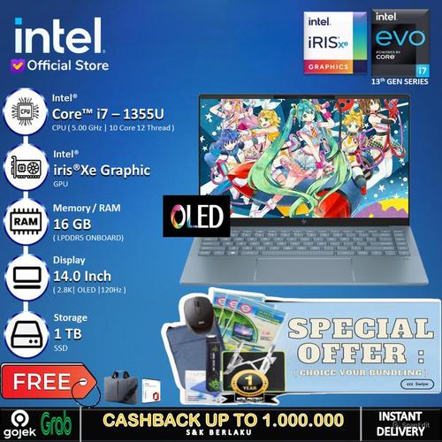 Promo HP Pavilion Plus 14 Oled EVO EW0080TU - Core I7 1355U 16GB 1TB ...