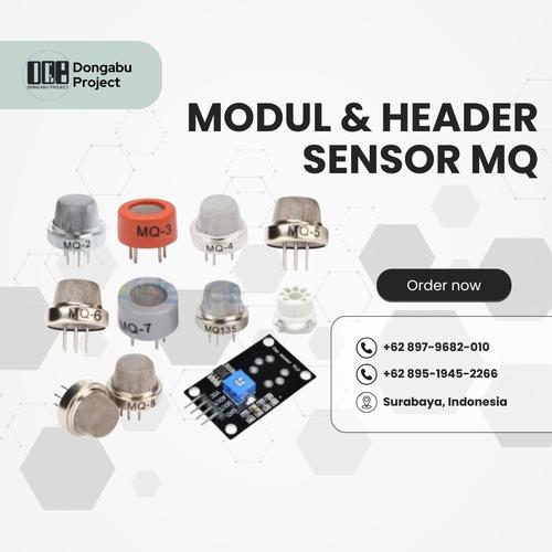 Jual MQ2 MQ4 MQ5 MQ7 MQ9 MQ6 MQ8 MQ135 Sensor Head Module MQ Gas Sensor ...