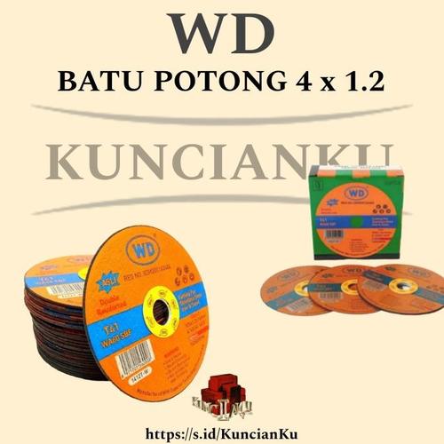 Jual Ready Wd Batu Potong 4 Inch Batu Potong Wd 4Inch Mata Gerinda Wd ...