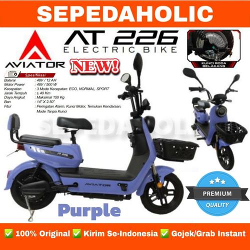 Jual Sepeda Listrik AVIATOR AT 226 BY PACIFIC 500 Watt Electric E Bike ...