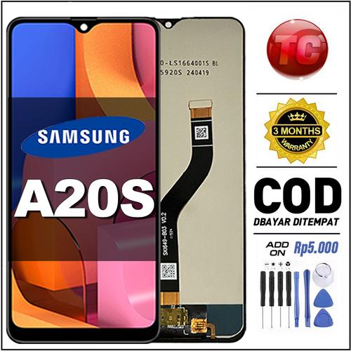 Jual LCD SAMSUNG A20S Original fullset Touchscreen - LCD+Tools 10pcs ...