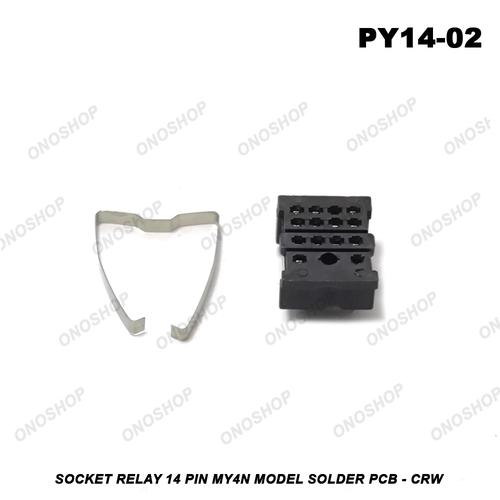 Jual Socket Relay 14 Pin MY4N Model Solder PCB - CRW - Jakarta Barat ...
