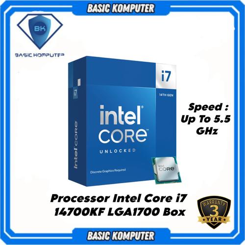 Jual Processor Intel Core I7 14700Kf 3.4Ghz Box Lga1700 - Jakarta Pusat ...