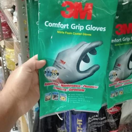 Jual Sarung Tangan 3M Comfort Grip Safety Gloves Sarung Tangan Listrik ...