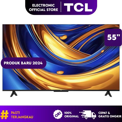 Promo TCL 55p655 P655 Led Smart Google TV 55" Inch 4K UHD Dolby Aipq ...