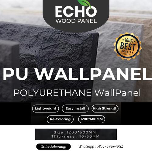 Jual Echo PU Stone | Panel Dinding Motif Batu Alam | Panel 3D Tebal 10 ...