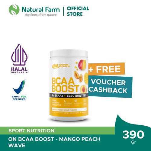 Promo Optimum Nutrition BCAA Boost Mango Peach 390 gr - Manggo Peach ...