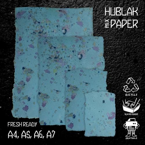 Jual kertas daur ulang / hand made / recycle paper / eco friendly / mix ...