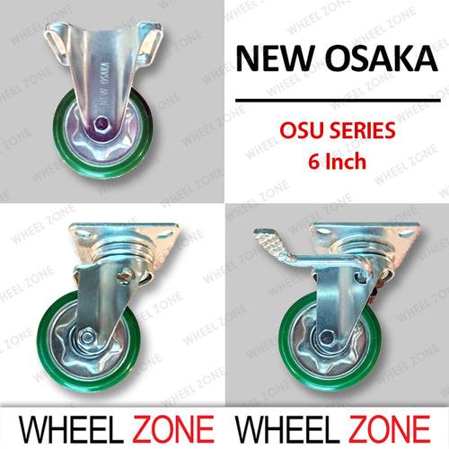 Jual RODA TROLLEY PU MERK OSAKA 6 INCH - OSU SERIES (MEDIUM/HEAVY DUTY ...