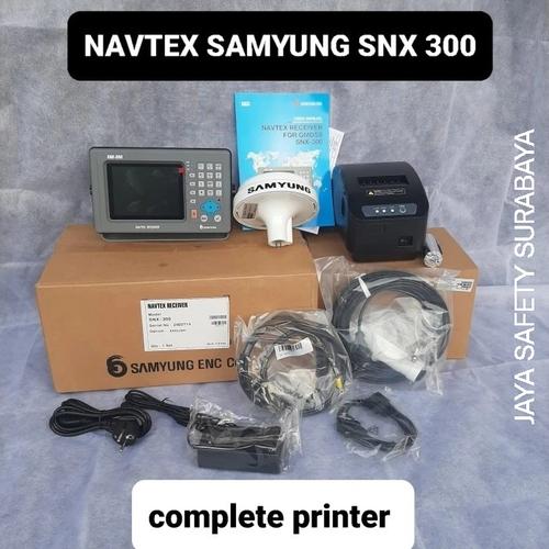 Jual navtex samyung snx300 lengkap dengan printer paket Complete samyung navtex receiver SNX 300 ...