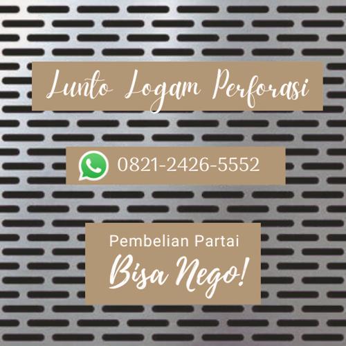 Jual Plat Lubang Besi 0.8 mm KAPSUL 5x30 mm 1 x 2 Meter - Jakarta Barat ...