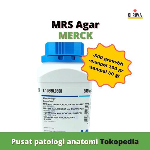 Jual MRS Agar Merck 500 gr/ MRSA / Media MRS Agar Microbiology No ...