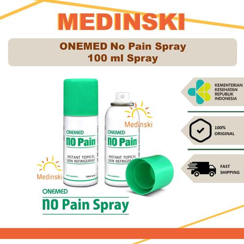 Jual OneMed No Pain Spray Instant Topical Skin Refrigerant Sakit Nyeri ...