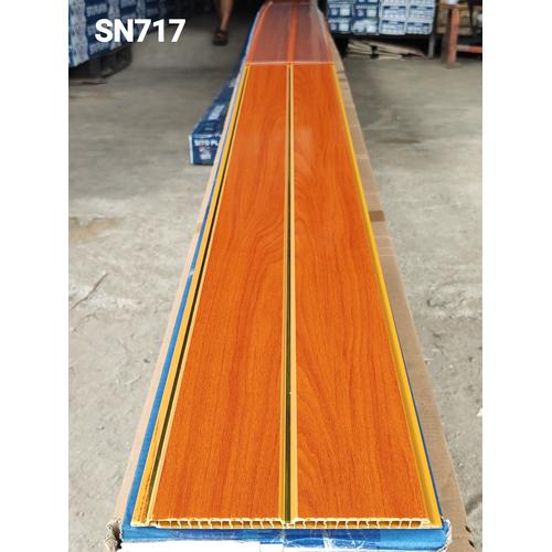 Jual Plafon pvc coklat serat kayu coklat nat Gold - Jakarta Timur ...