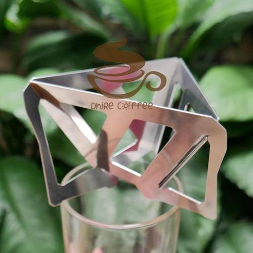 Jual (Ready) V60 Folding Portable Coffee Dripper With Tetra Drip Model ...