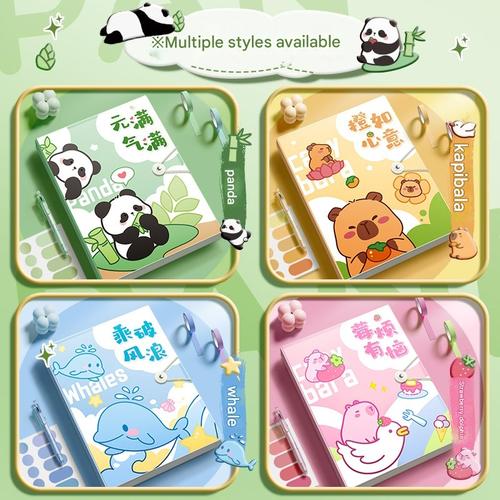 Jual Buku Map binder A4 kertas stationery Capybara, Map kertas, Dokumen ...