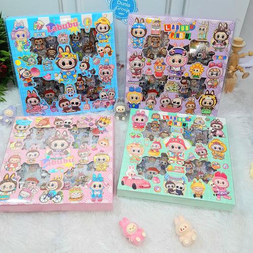 Jual Sticker 100 Lembar LABUBU 1 Set Lengkap Imut Unik / Box Stiker ...