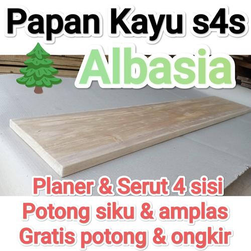 Jual Papan Lis kayu Sengon Albasia Perhutani Serut 4 sisi Amplas mesin ...