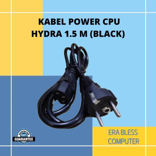 Jual KPCLH | Kabel Power CPU HYDRA 1.5 M (Black) - Jakarta Pusat - Era Bless Computer | Tokopedia
