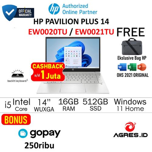 Promo HP PAVILION PLUS 14 I5 1355U 16GB 512GB W11+OHS 14" WUXGA IPS ...