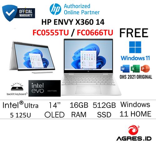 Promo Laptop HP ENVY X360 2IN1 14 OLED FC0555TU / FC0666TU Intel ULTRA ...