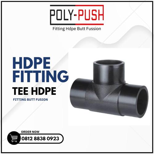 Jual BUTT FUSION TEE HDPE 2 INCH (63mm) PN16 - Fitting equal Tee Hdpe ...