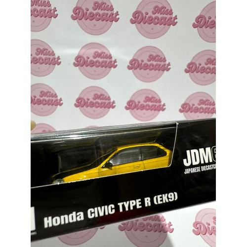 Jual Diecast 1:64 JDM 64 Honda Civic Type R RK9 #001 yellow - Jakarta ...