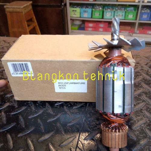 Jual ARMATURE ANGKER MESIN KORING RYU RCD5 ARMATURE MESIN KORING BETON ...
