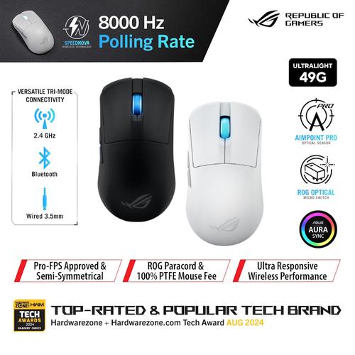 Promo ROG Harpe Ace Mini Wireless Gaming Mouse, 49g Lightweight ...