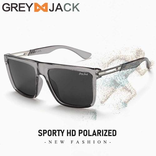Promo Grey Jack Kacamata Hitam Sunglasses Polarized Bentuk Kotak Sporty ...