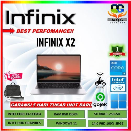 Jual Infinix Inbook X2 i3 1115G4 8GB 256GB Windows 11 14.0 Full HD Ips ...
