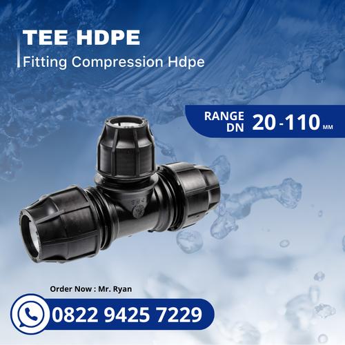 Jual Tee Hdpe Compression - Fitting Hdpe Compression - DN 20mm - Jakarta Timur - Distributor ...